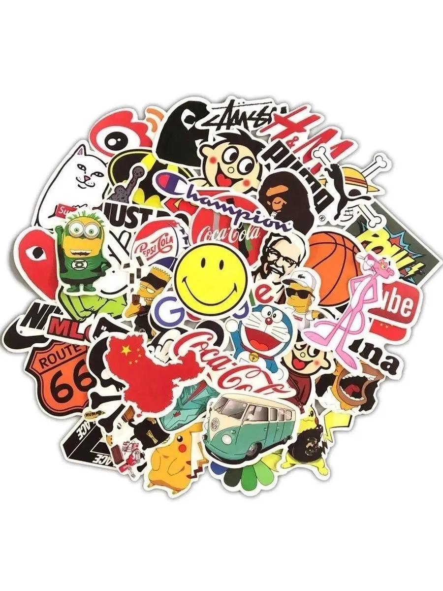 Brand stickers store